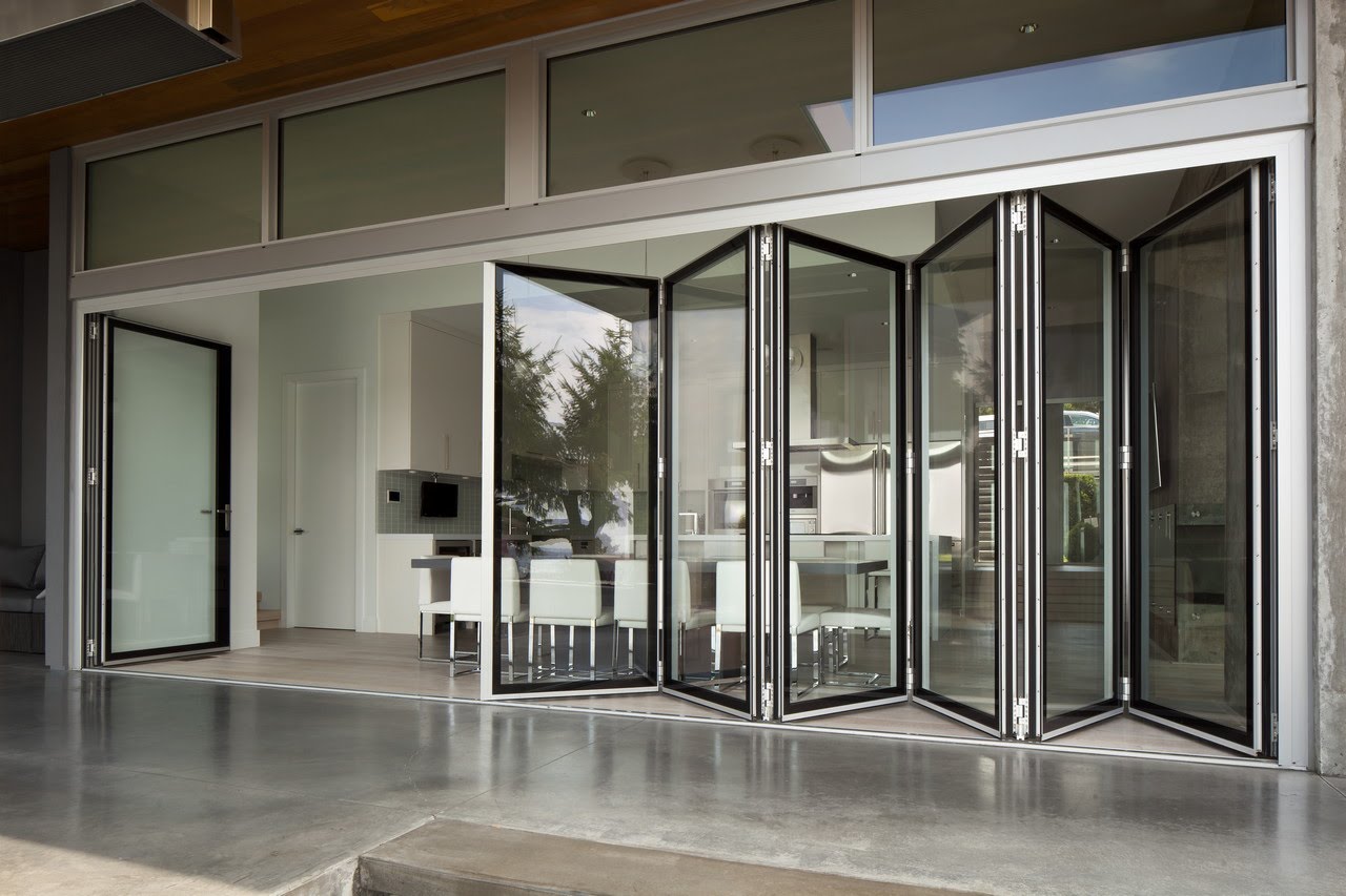 The Folding Glass Walls Are Just Amazing